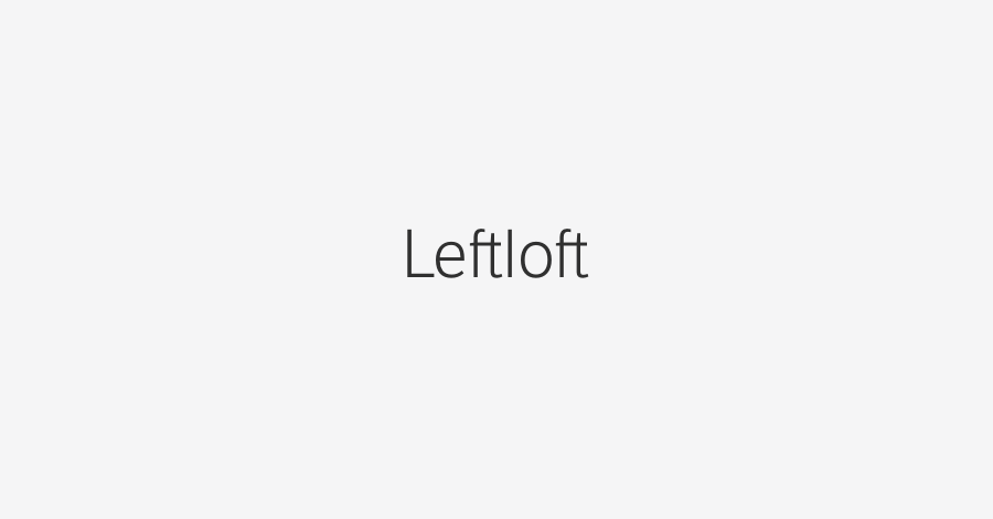 Leftloft - design with us.